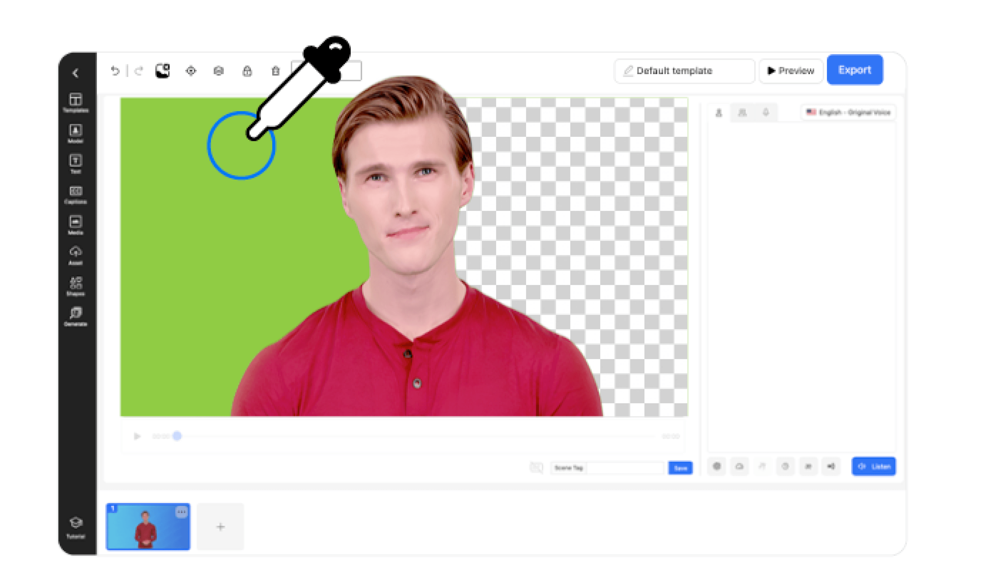 Chromakey Video Maker | Create Green Screen Videos Online